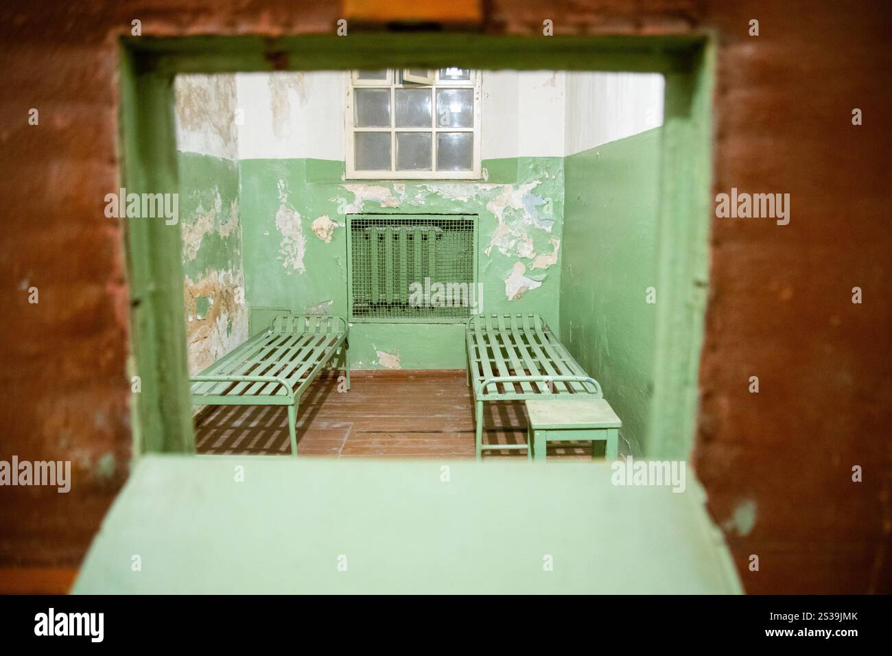 Basement prison cells basement hi-res stock photography and images - Alamy