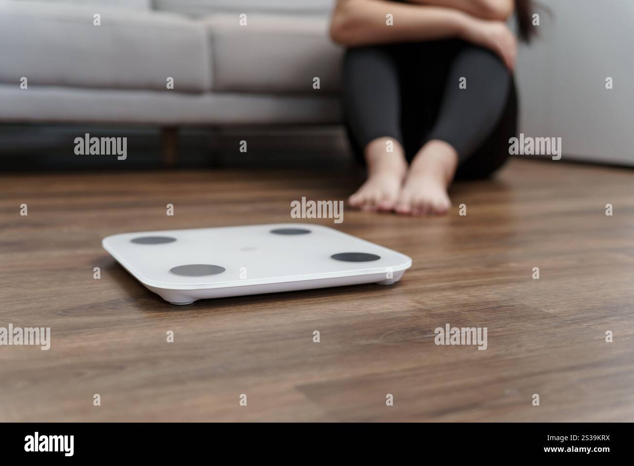 Sad obese woman with fat upset bored of dieting Weight loss fail Fat ...