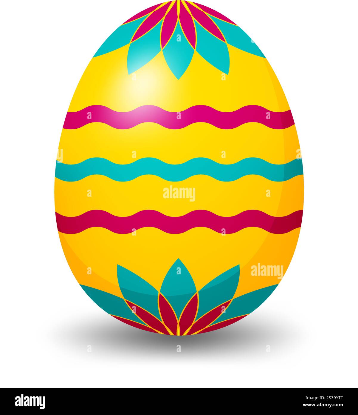 Easter egg pattern vector illustration Stock Vector Image & Art - Alamy