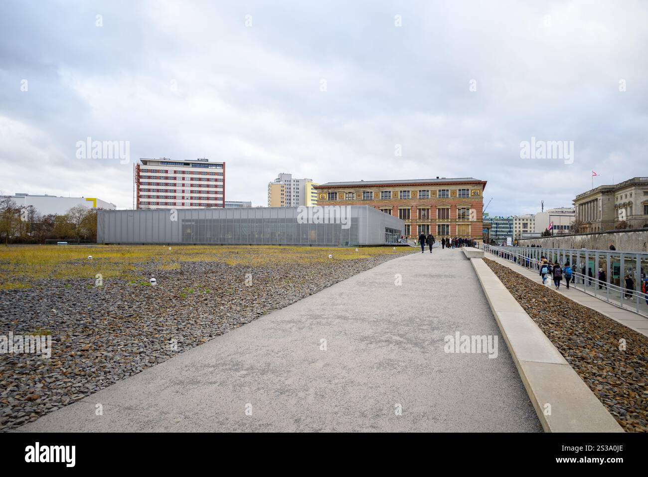 Topography of Terror history museum, during Nazi regime site of ...