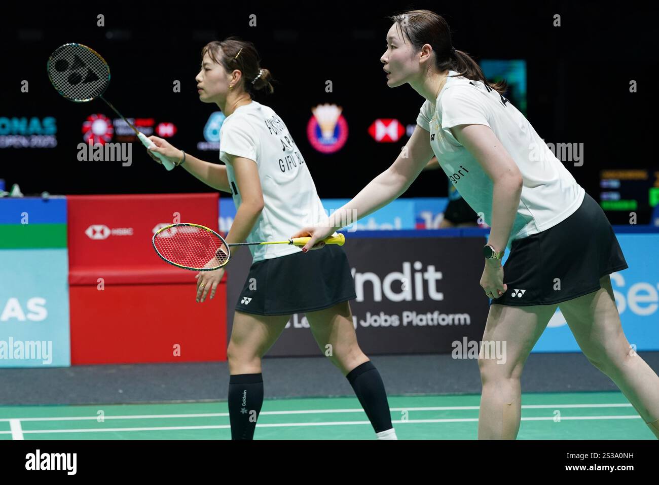 Axiata Arena, Kuala Lumpur, Malaysia. 9th Jan, 2025. Yuki Fukushima (JPN), Mayu Matsumoto (JPN ...