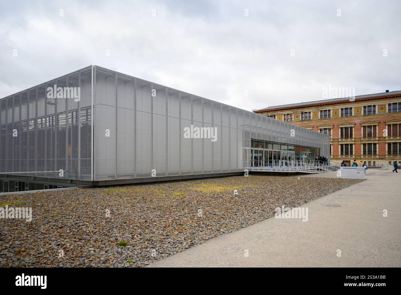 Topography of Terror history museum, during Nazi regime site of ...