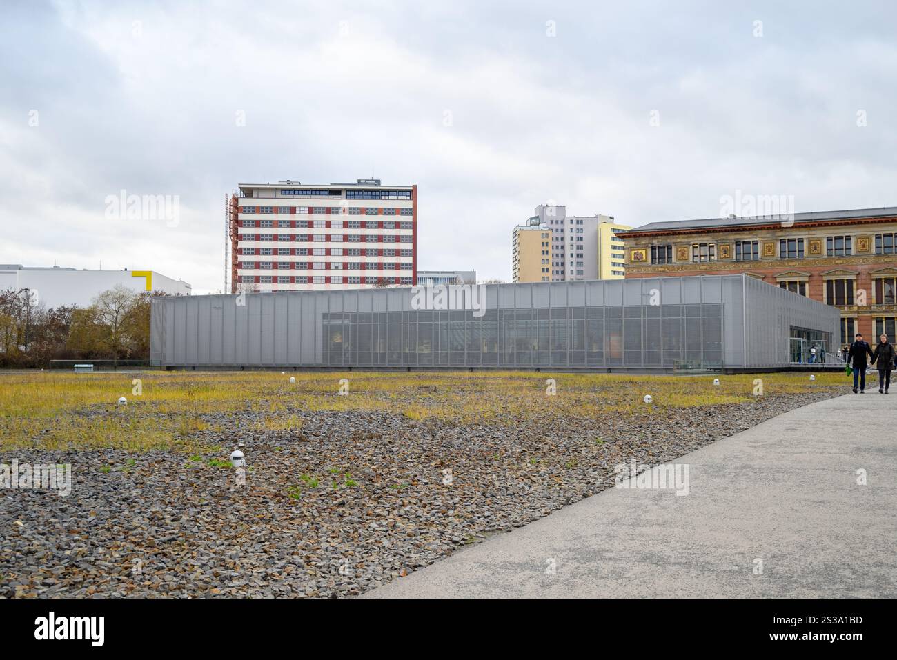Topography of Terror history museum, during Nazi regime site of ...