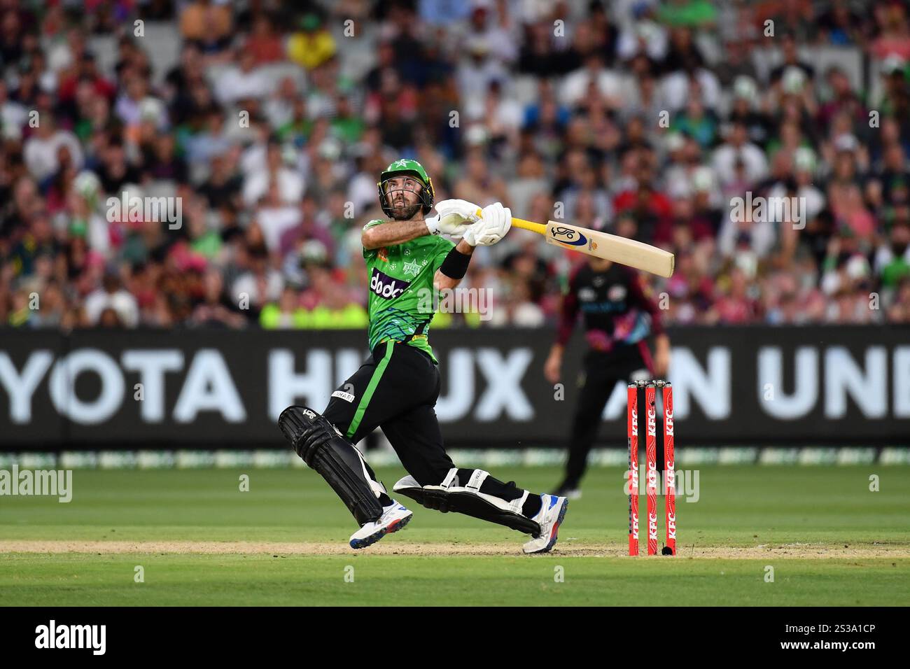 MELBOURNE AUSTRALIA. 9th Jan 2025. Glenn Maxwell of the Melbourne Stars ...
