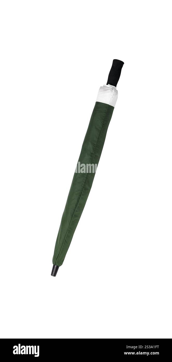 Folded umbrella isolated on white background. Folded umbrella isolated ...