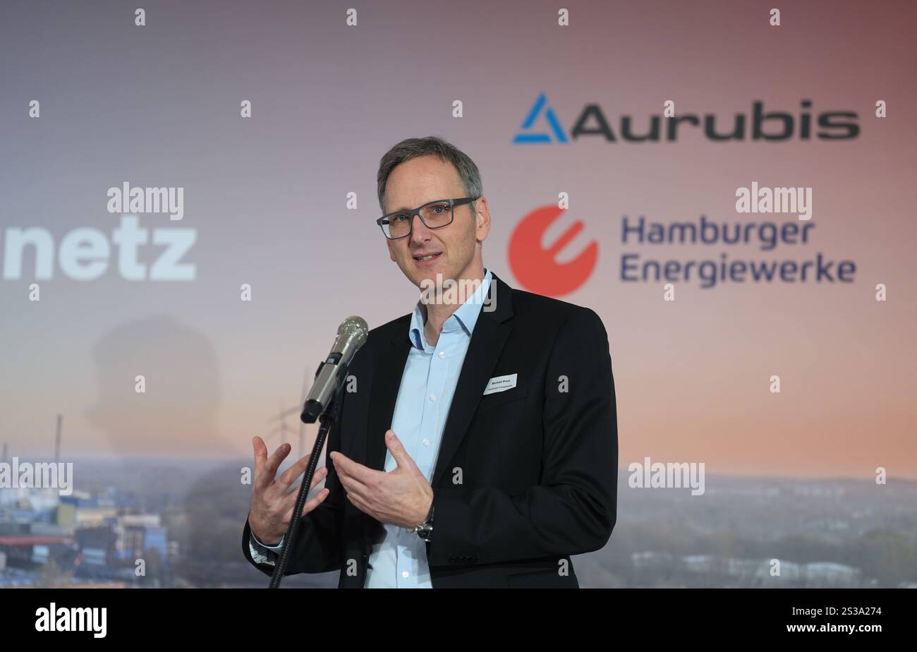 Hamburg, Germany. 09th Jan, 2025. Michael Prinz, Managing Director of ...