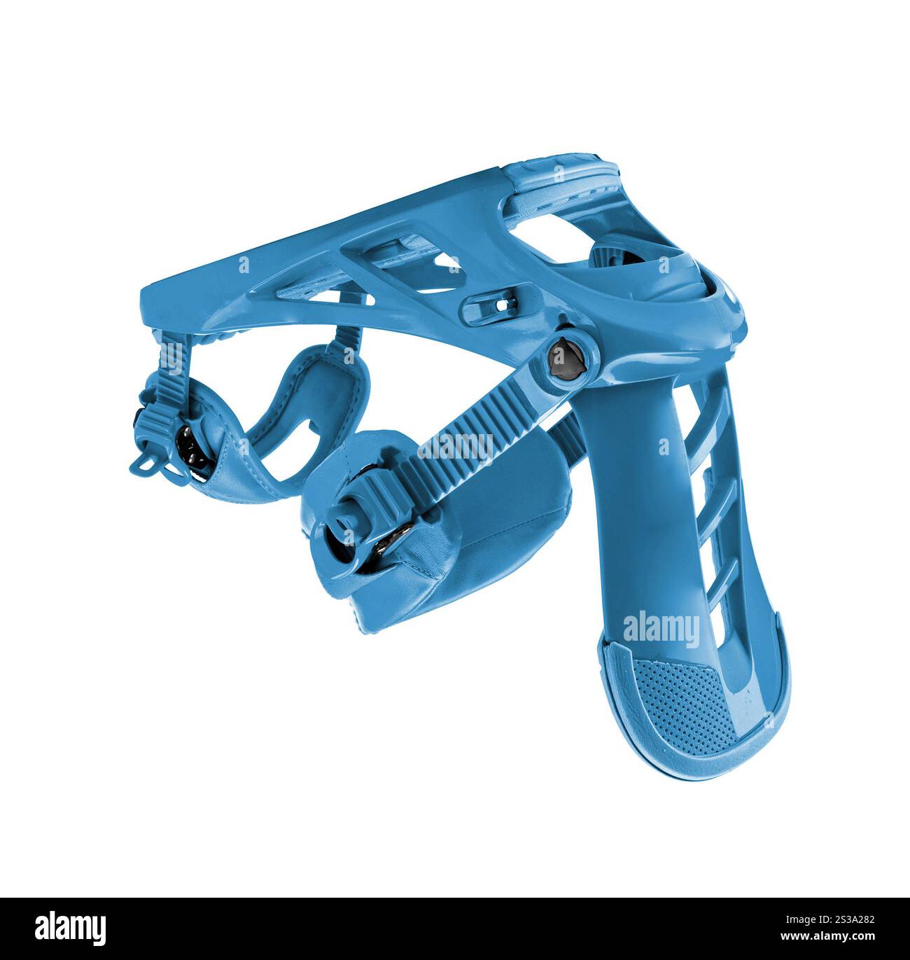 plastic fixator for snowboards foot isolated on white background ...