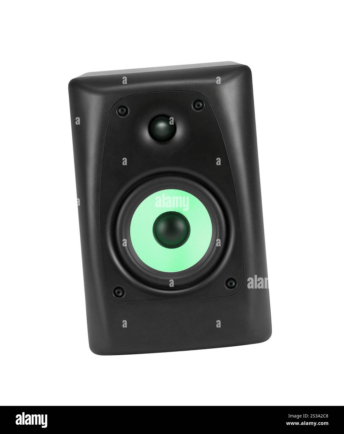 Audio speaker isolated on white background. Audio speaker Stock Photo ...