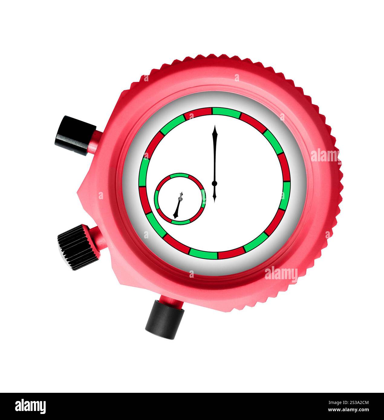 Stopwatch isolated on white background. Stopwatch on white background ...