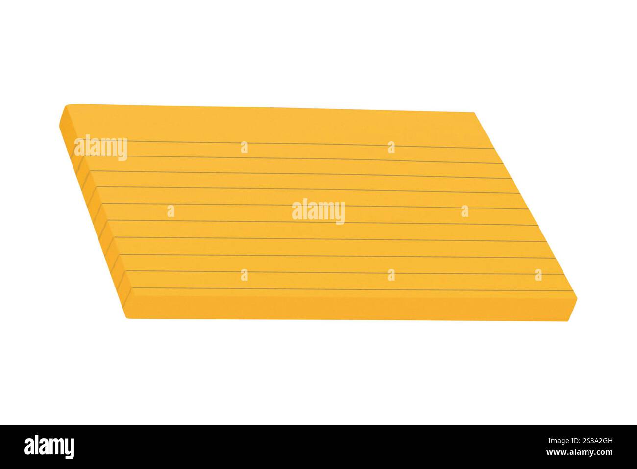 yellow post-it notes isolated on white background. red post-it notes ...