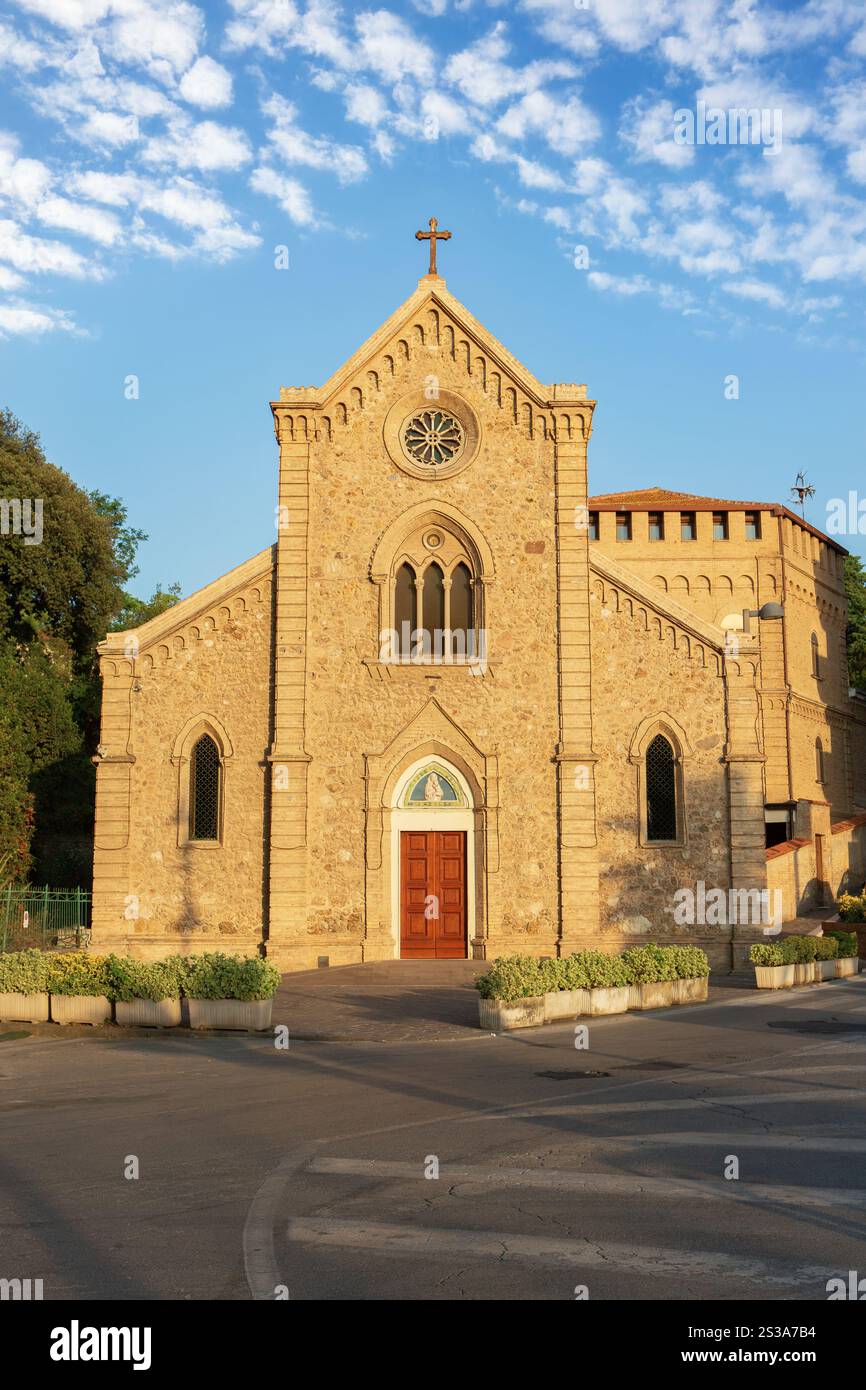 Historic building, Church of Santa Maria Stella Maris. Architectural ...