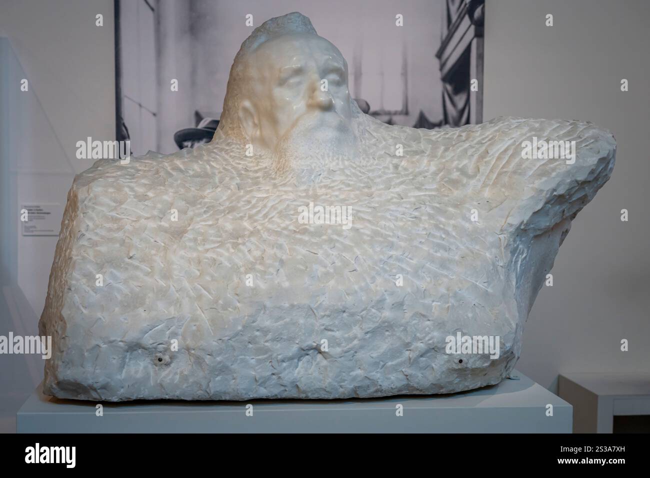 Paris, France - 12 14 2024: Bourdelle Museum. Marble sculpture Pierre ...