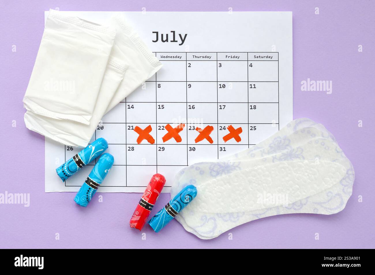 Aspects of women wellness in monthlies period. Menstrual pads and ...