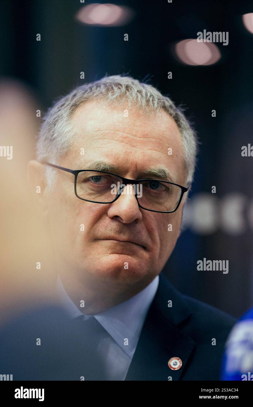 Paris, France. 09th Jan, 2025. Member of the Les Republicains (LR ...