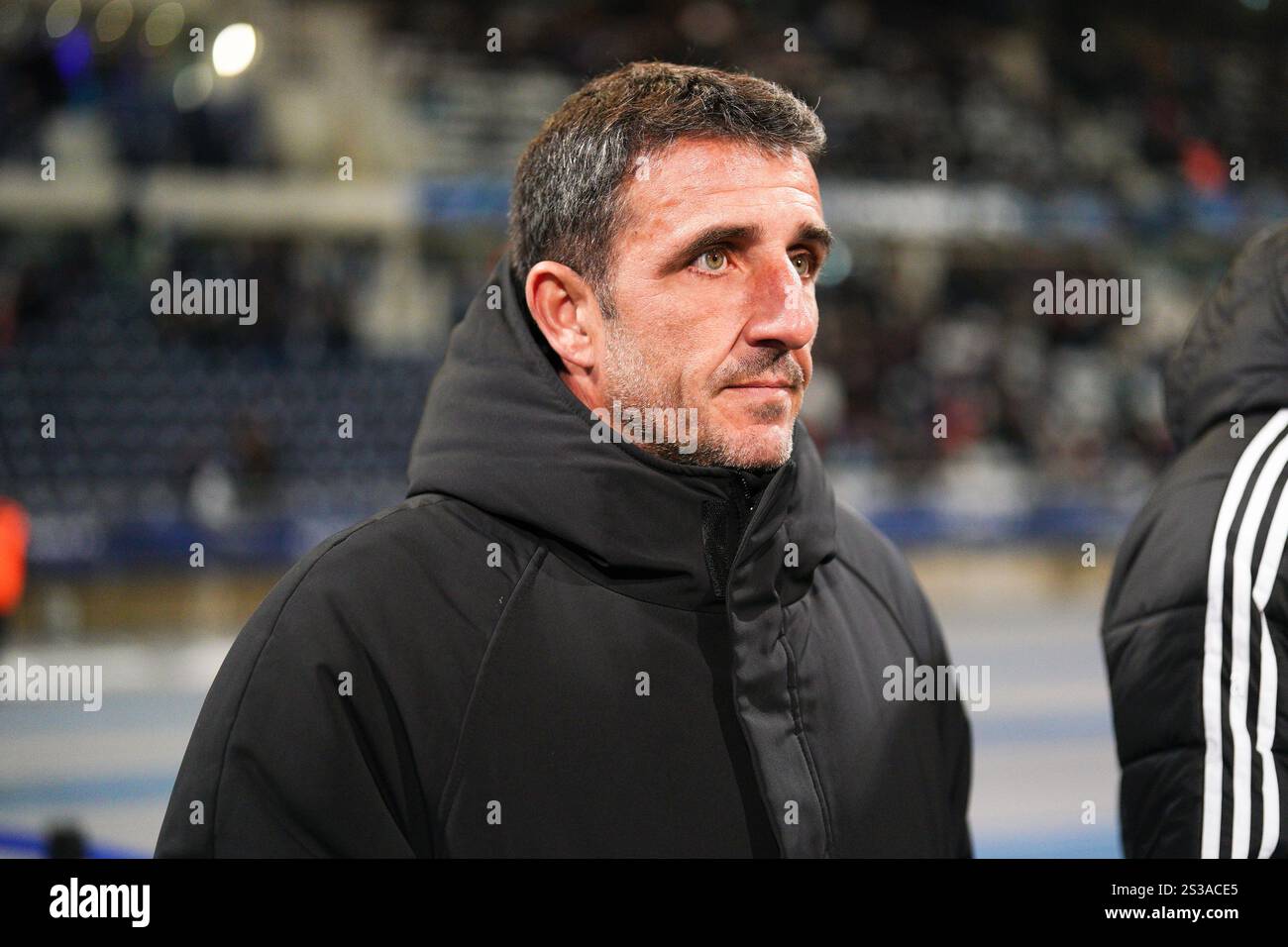 Stephane GILLI (Entraineur Paris Fc PFC) during the Ligue 2 BKT match ...