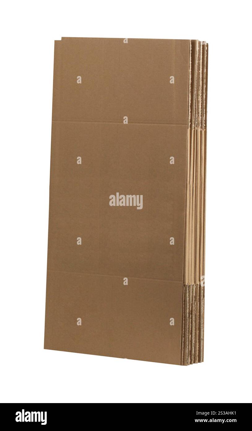 Courier carrying cardboard carton hi-res stock photography and images ...
