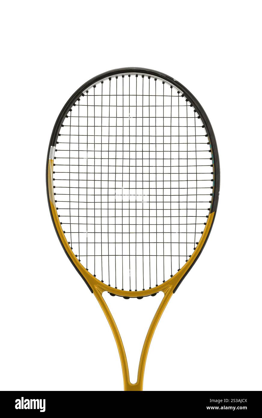 Tennis racket isolated on white background. Tennis racket, isolated on ...