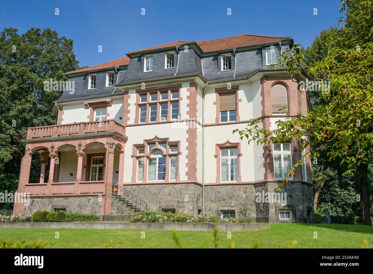 Sparkasse Hanau - Sparkassen-Villa, Philippsruher Allee, Hanau, Hessen ...