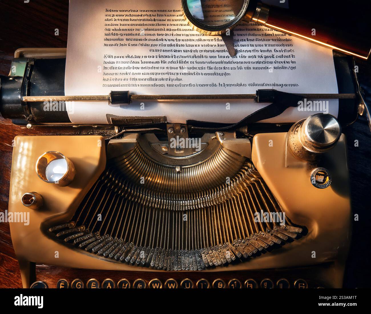 Illustration depicting the concept of writing and publishing an article ...