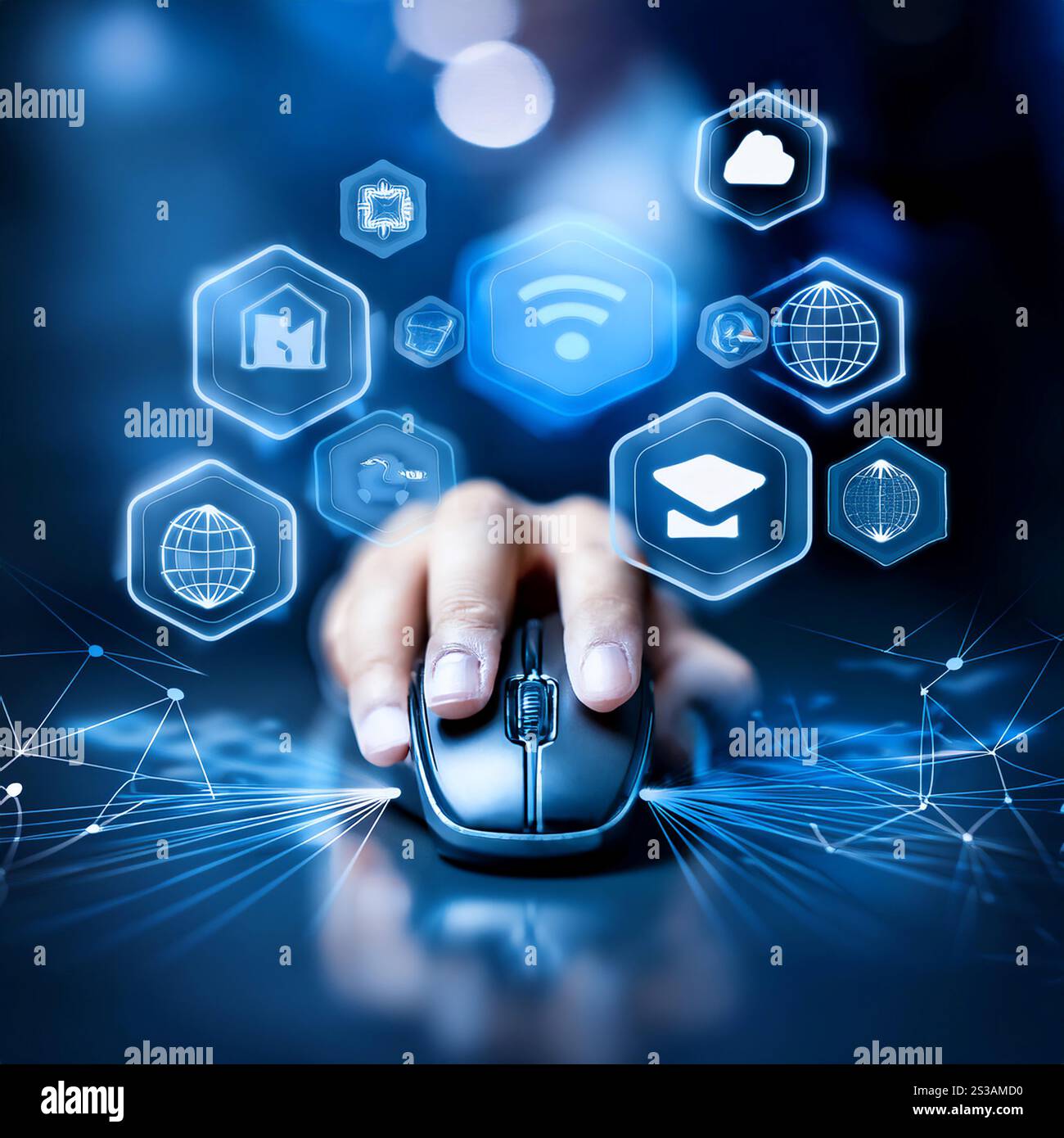 Touchscreen visuals hi-res stock photography and images - Alamy