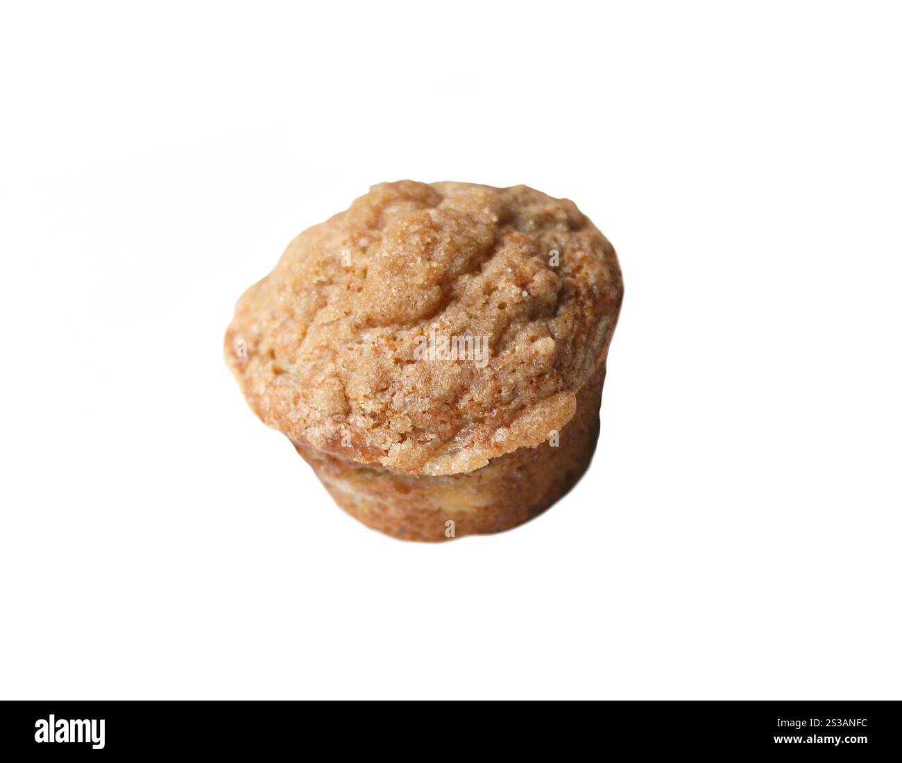 single muffin isolated on a white background. single muffin Stock Photo ...