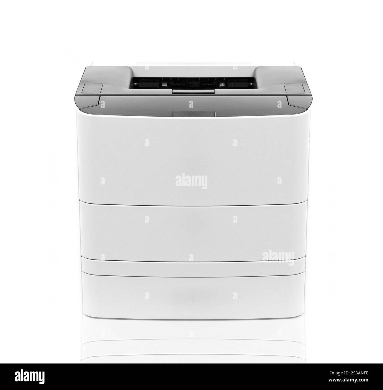 Laser Printer isolated on a white background. Laser Printer Stock Photo ...