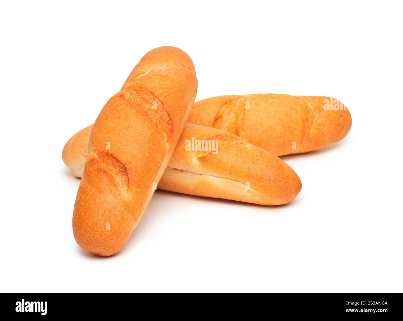 hot dog bread, isolated on white background. hot dog bread Stock Photo ...