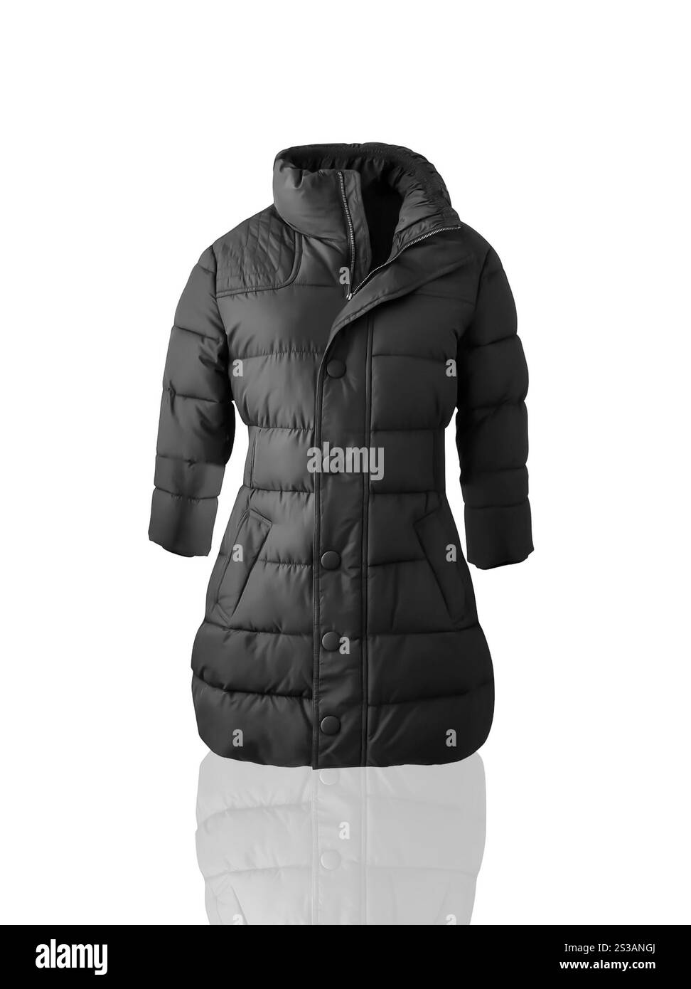 Coat isolated on white background. Coat Stock Photo - Alamy