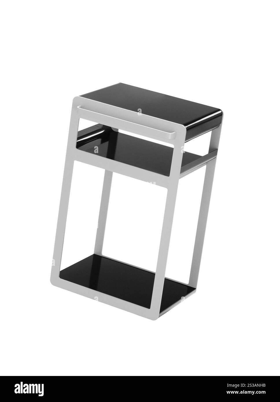 Coffee table on white background. Coffee table Stock Photo - Alamy