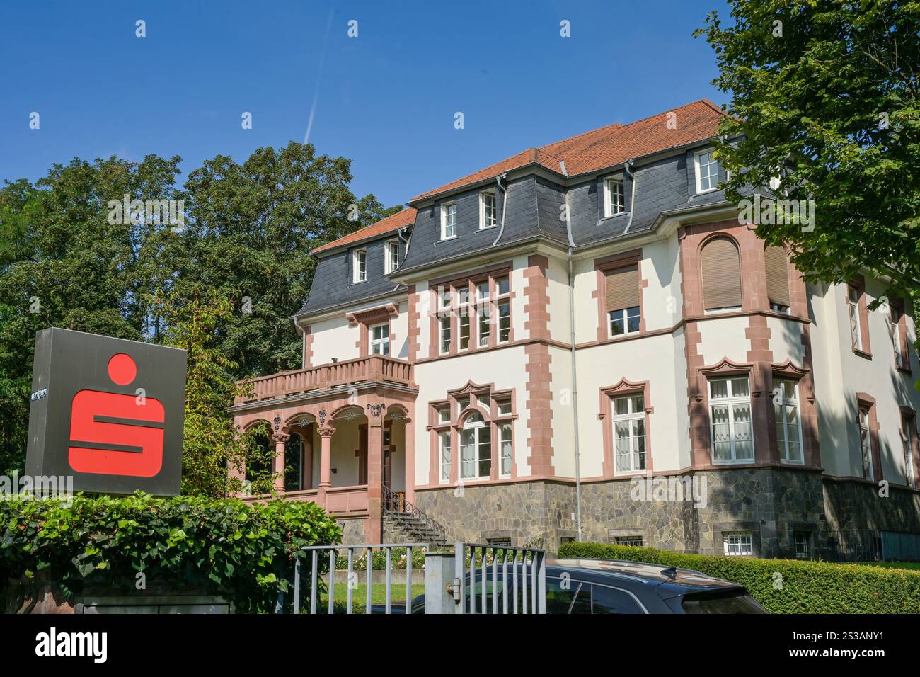 Sparkasse Hanau - Sparkassen-Villa, Philippsruher Allee, Hanau, Hessen ...