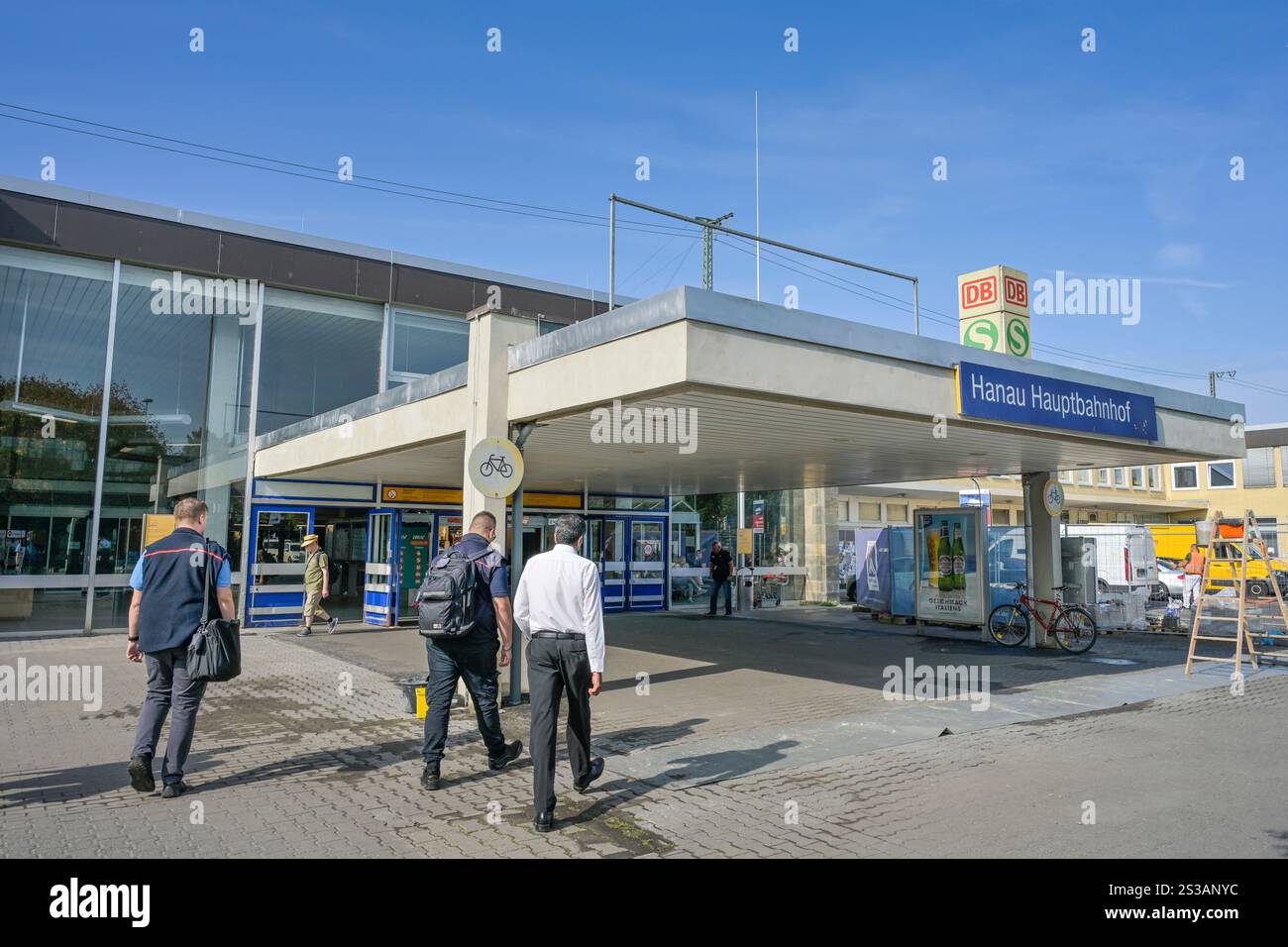 Hauptbahnhof, Hanau, Hessen, Deutschland Stock Photo - Alamy