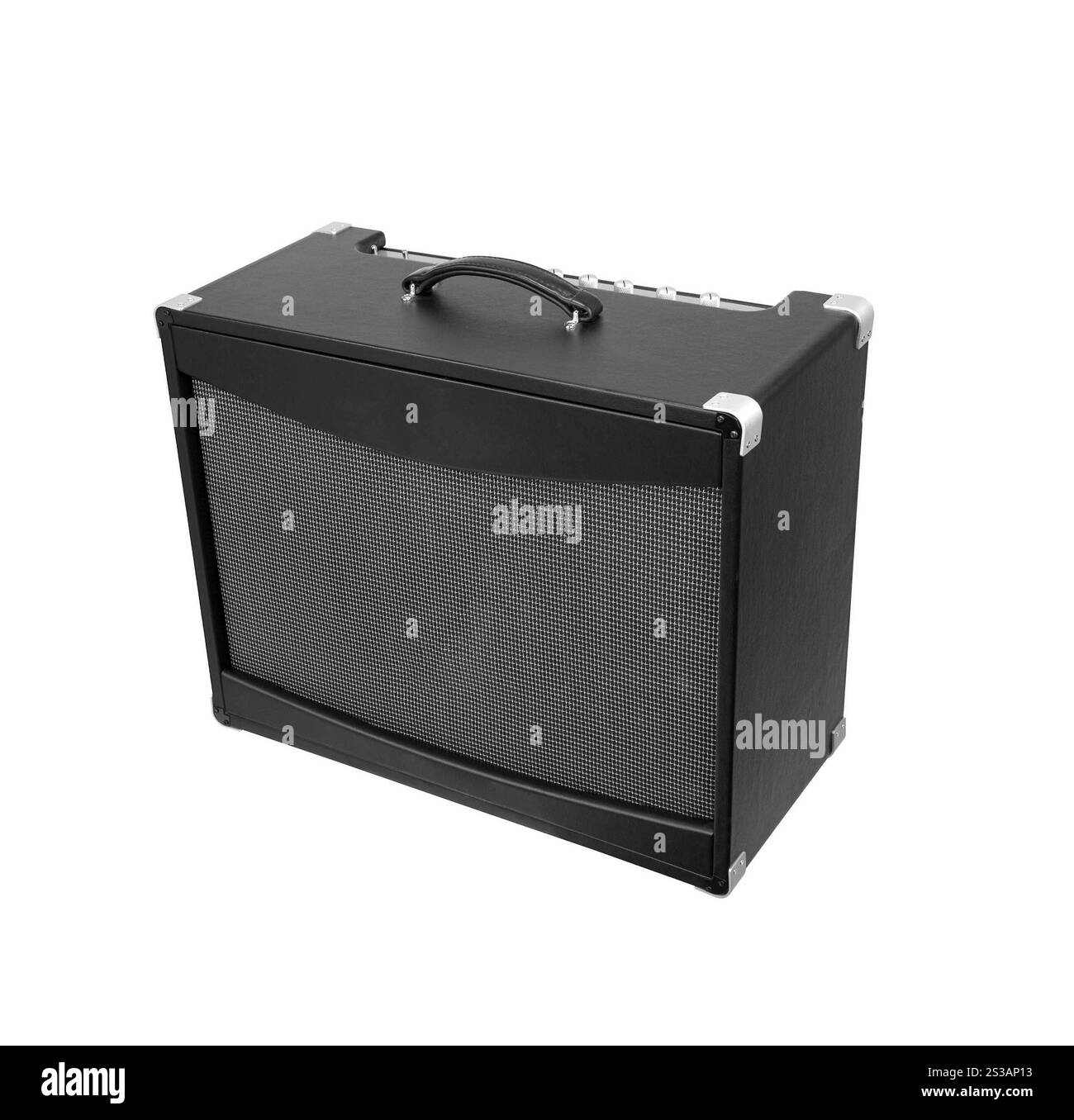 studio booster isolated on white background Stock Photo - Alamy