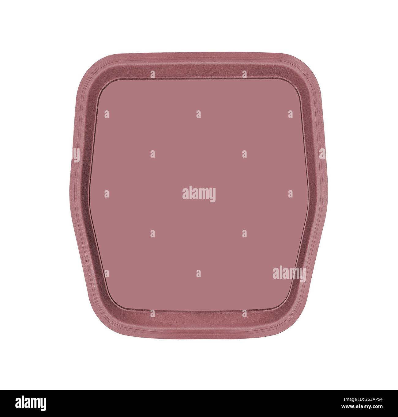 Empty baking tray isolated on white Stock Photo - Alamy