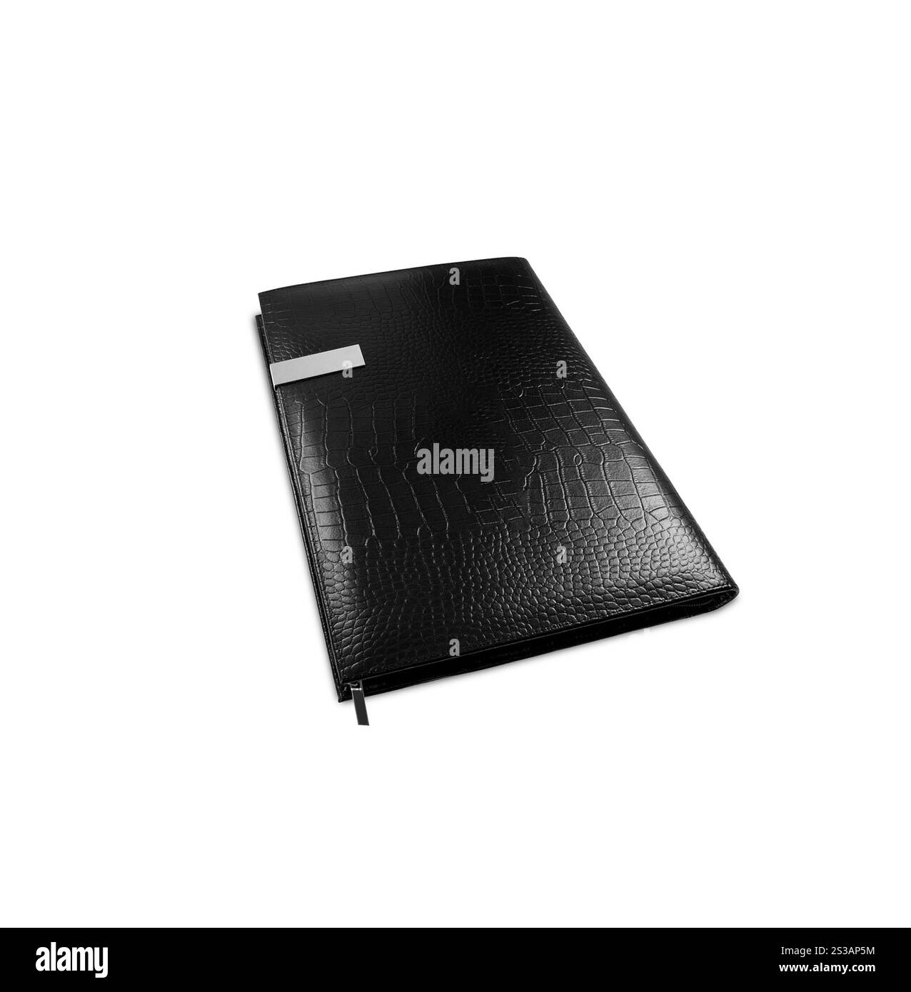 black memo book isolated on white background. black memo book isolated ...