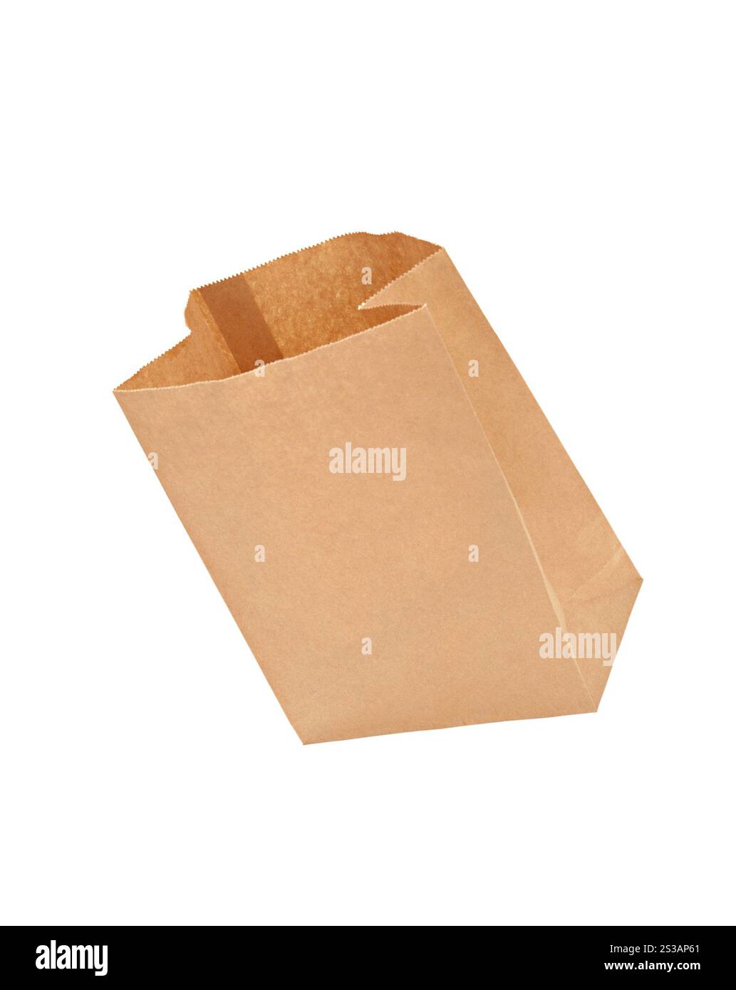 paper bag isolated on white background. paper bag Stock Photo - Alamy
