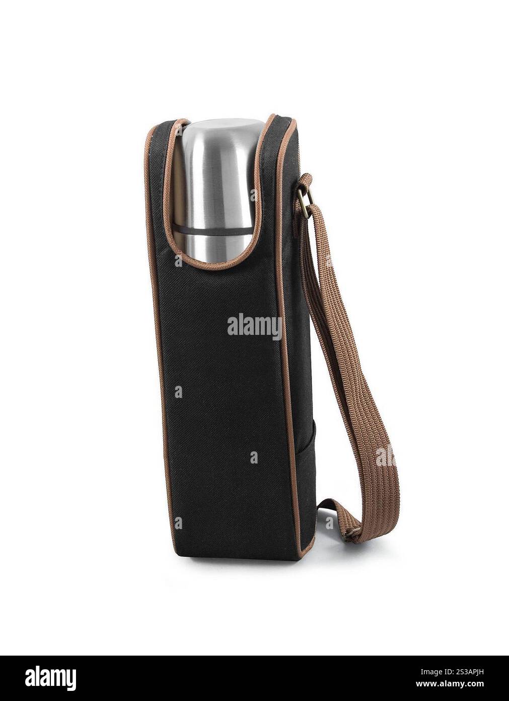 Thermos isolated on white, clipping path included. Thermos isolated on ...