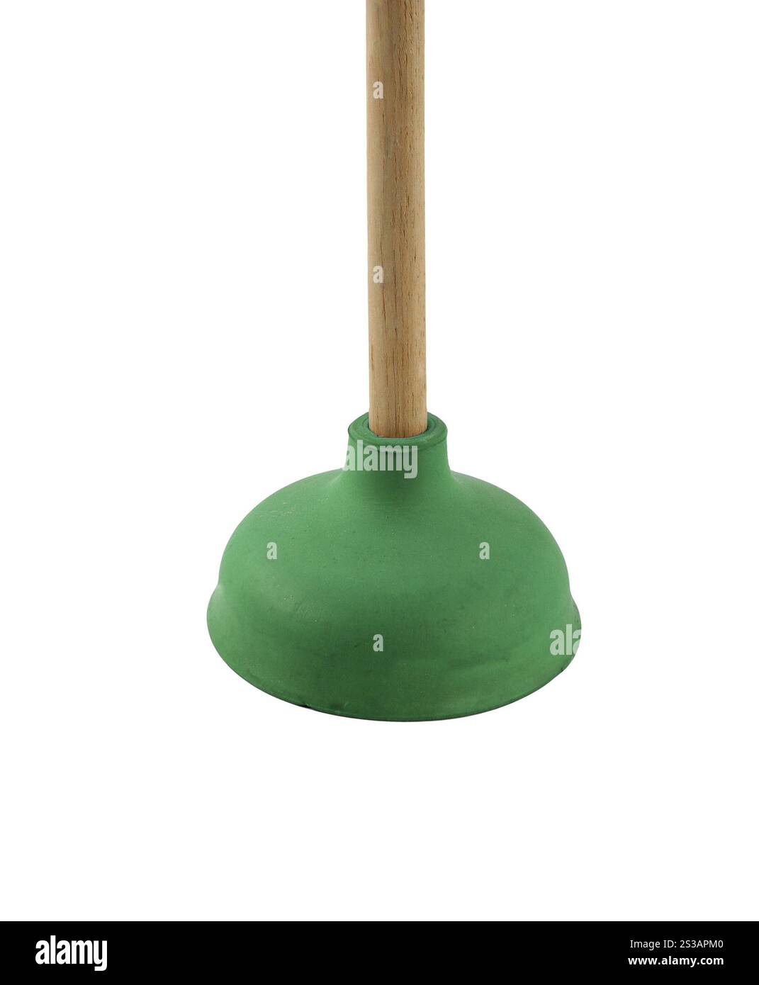 fine image of classic rubber plunger isolated on white background. fine ...