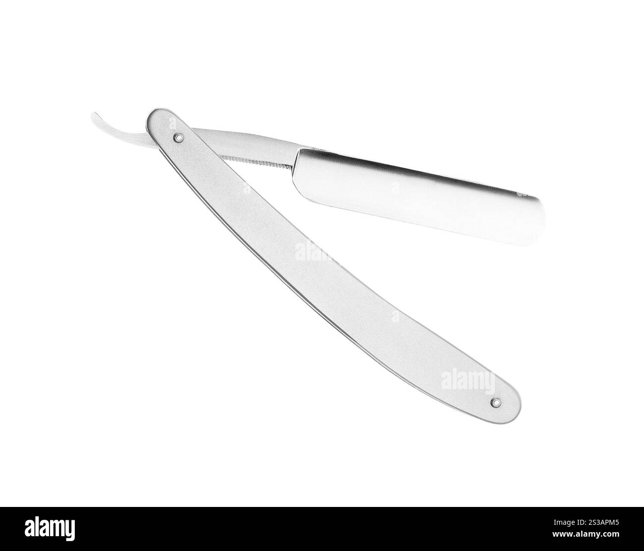 Straight path on white Black and White Stock Photos & Images - Alamy