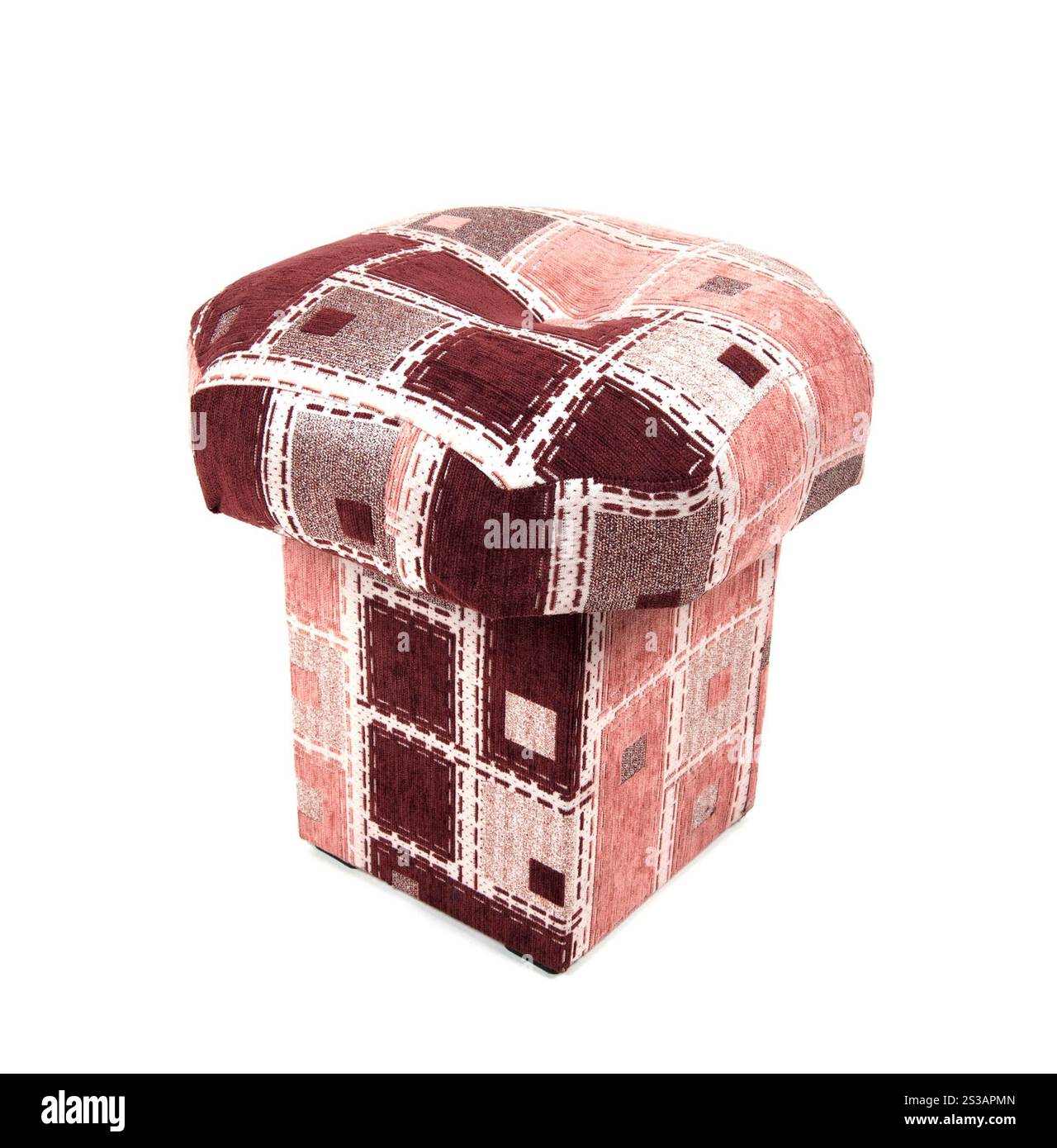 Soft stool isolated on white background. Soft stool on white Stock ...