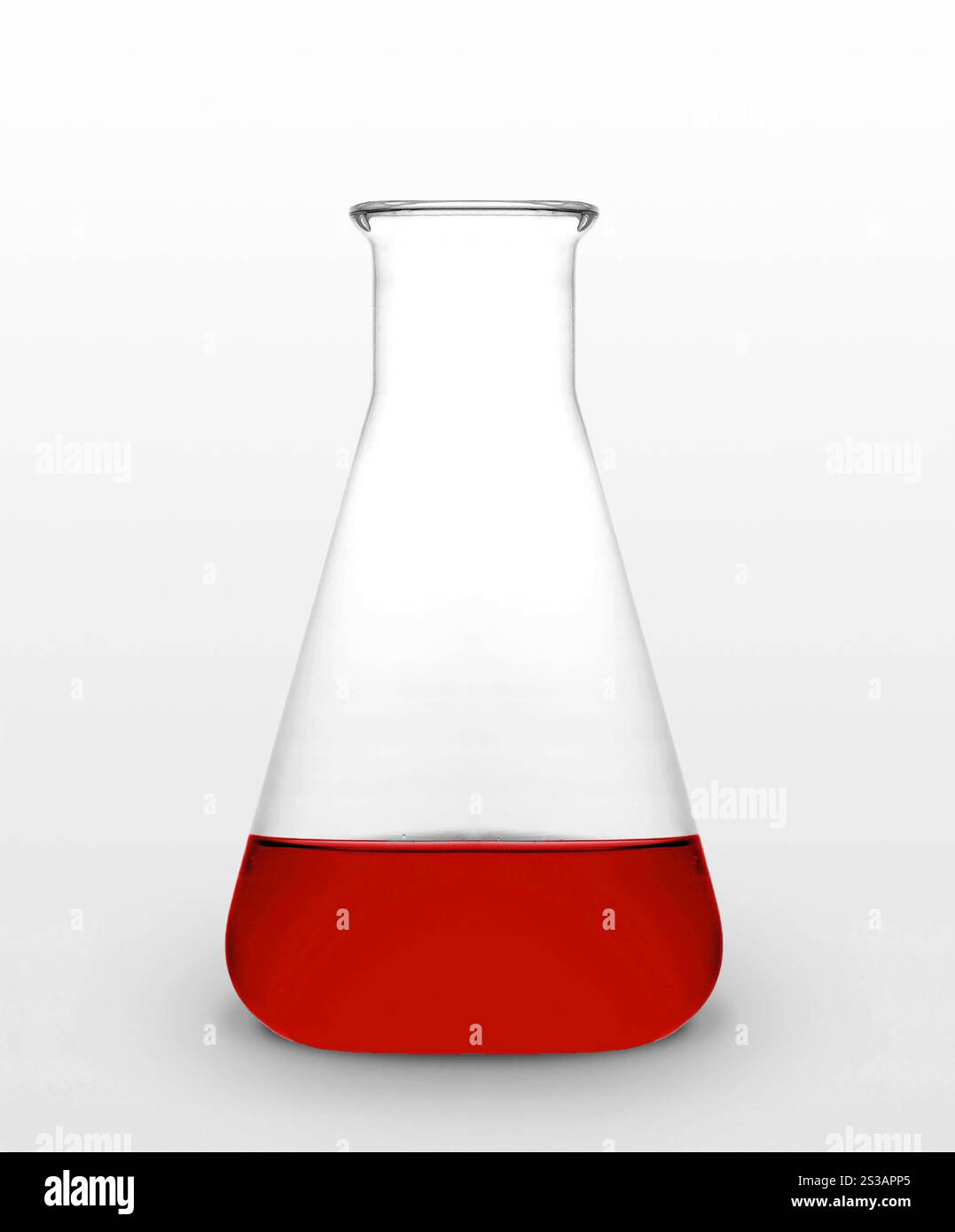 Test-tubes isolated on white. Laboratory glassware. Test-tubes on white ...