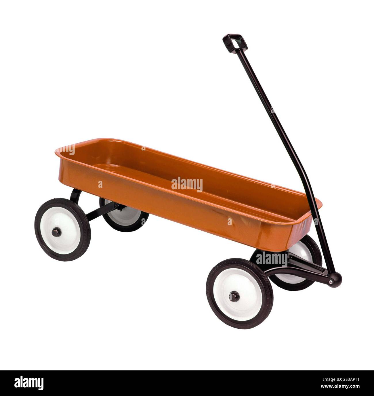 yellow Wheelbarrow isolated. blue Wheelbarrow isolated Stock Photo - Alamy