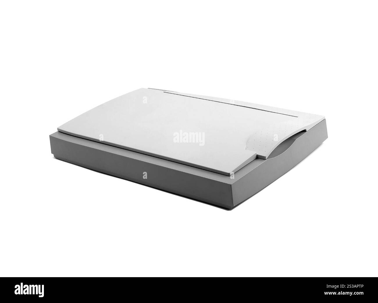 Scanner isolated on white background. Scanner Stock Photo - Alamy