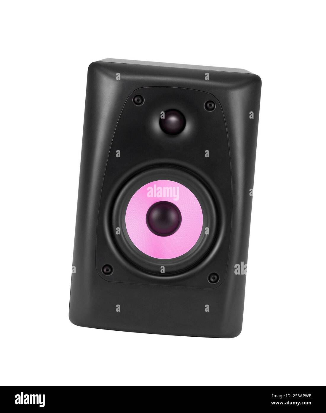 Audio speaker isolated on white background. Audio speaker Stock Photo ...