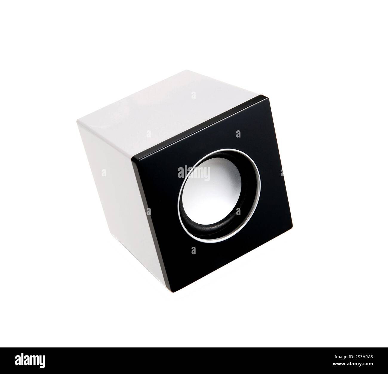 loudspeaker isolated on white background. loudspeaker Stock Photo - Alamy