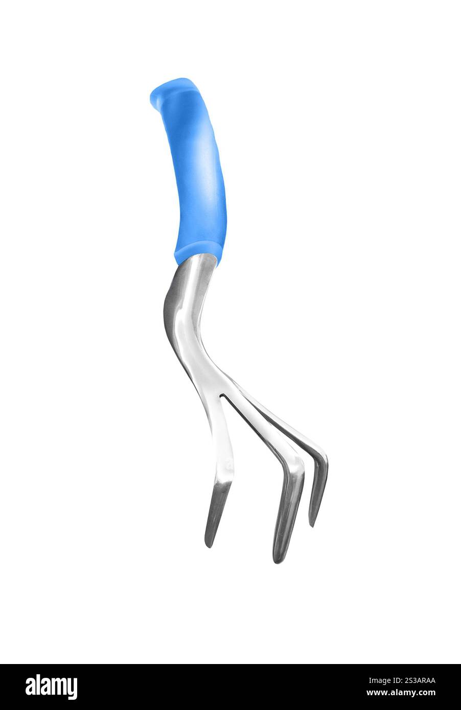 Garden tool fork isolated on white background. Garden tool fork ...