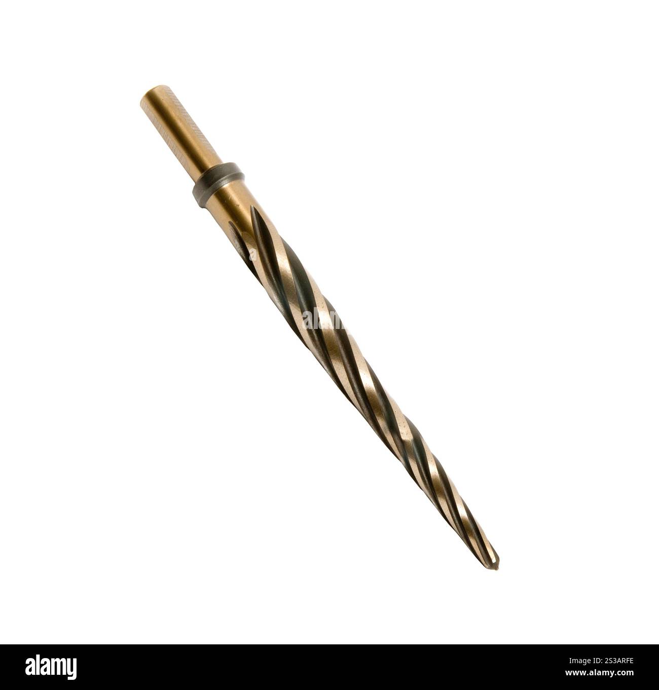 Drill bit, isolated on white. Drill bit Stock Photo - Alamy