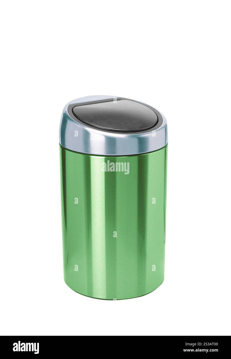 Refuse bin isolated on white background. Refuse bin isolated Stock ...