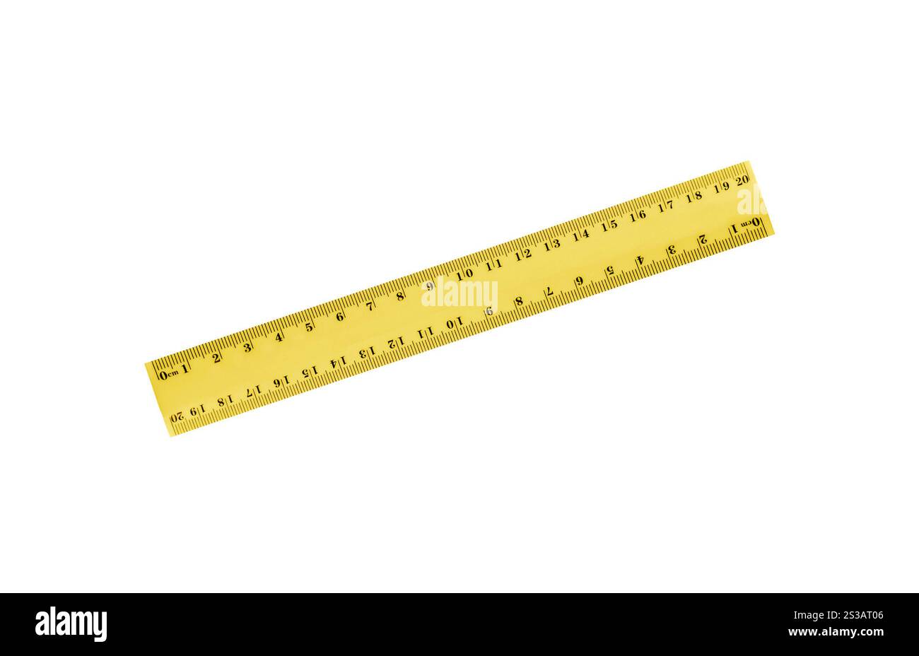 Students ruler isolated on white background. Students ruler Stock Photo ...