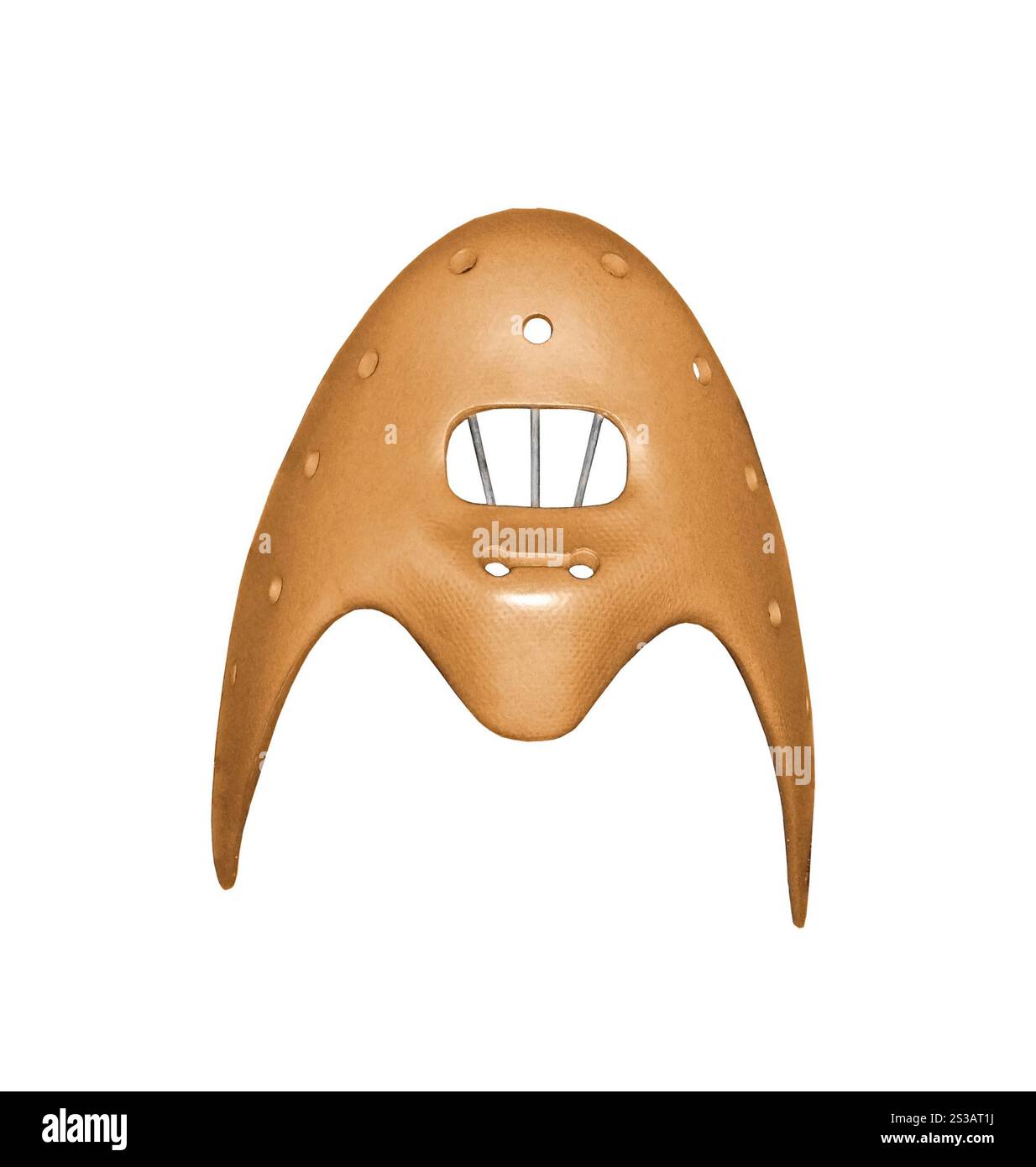 restraint mask isolated on white background. restraint mask Stock Photo ...