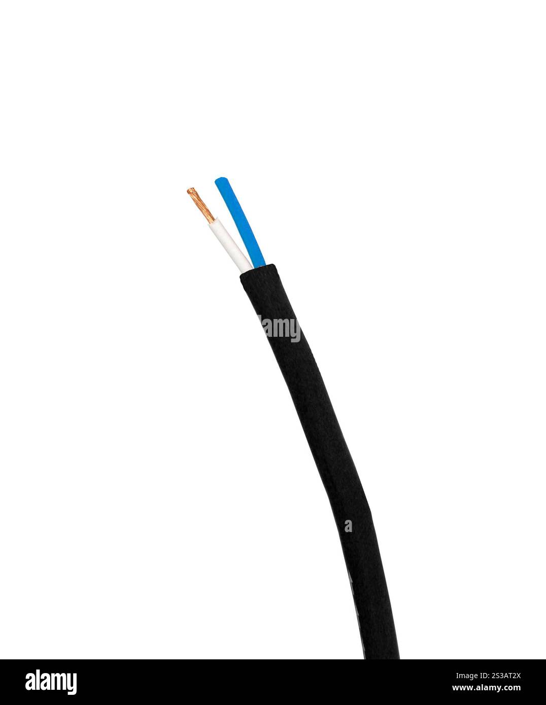 cable isolated on white background. cable Stock Photo - Alamy